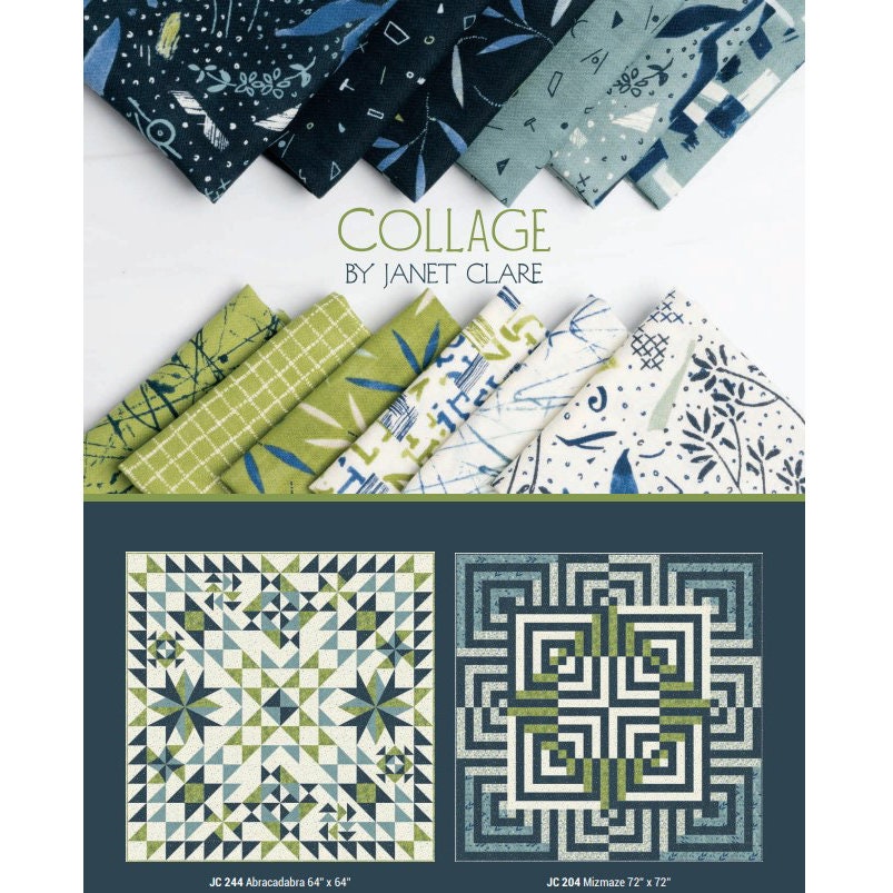 Moda Quilting Patchwork Charm Pack Collage 5 Inch Fabrics - Etsy Australia