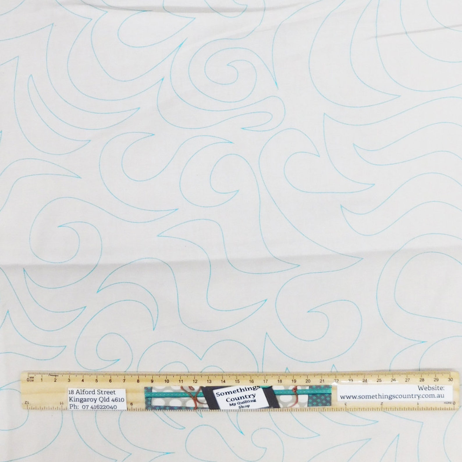 Quilting Patchwork Fabric Sewing White Preprinted Wide Backing 270x50cm ...