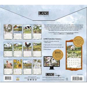 Lang 2025 Calendar Fields of Home Calender Fits Wall Frame - Etsy