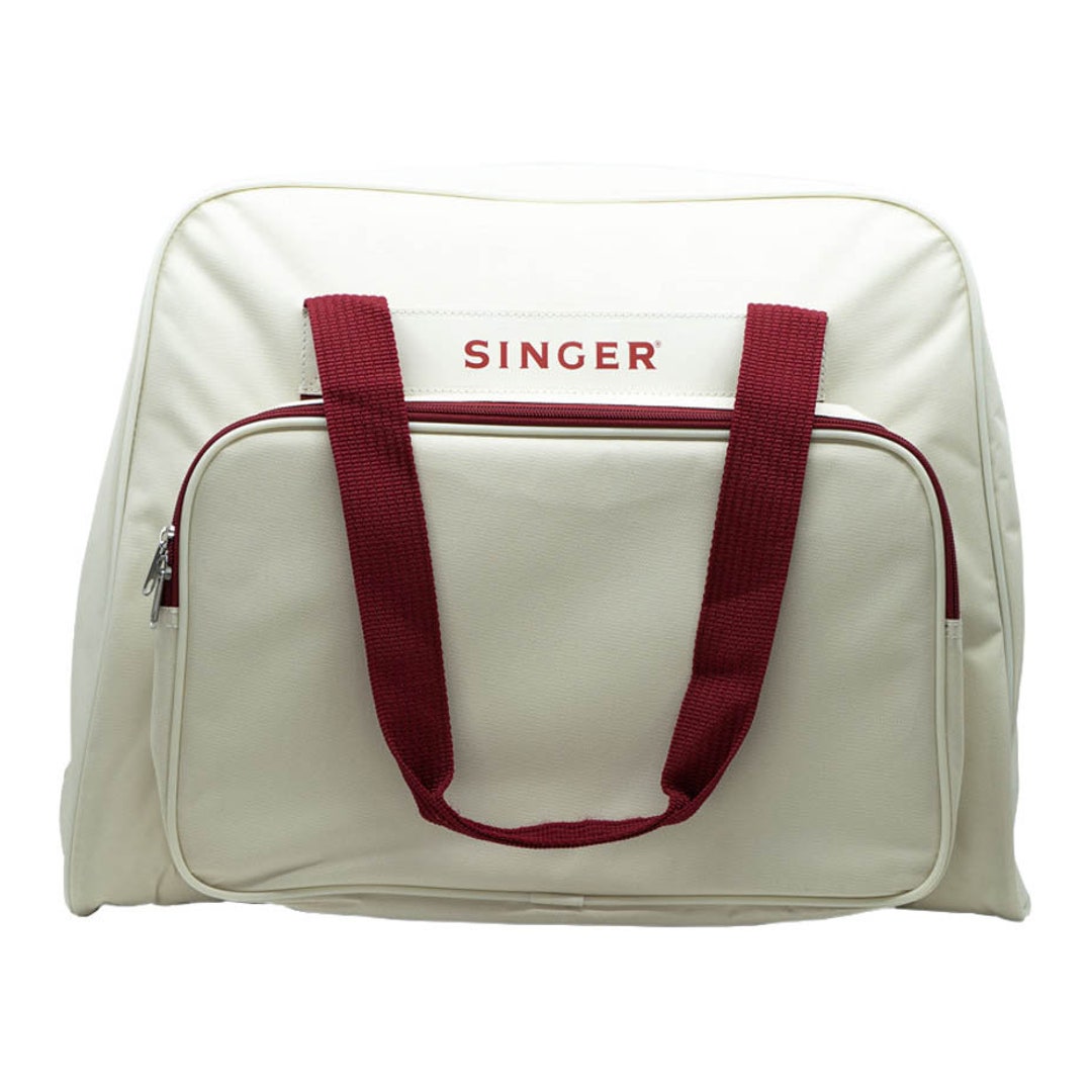 Singer Sewing Machine Branded Carry Bag With Pocket Cream - Etsy