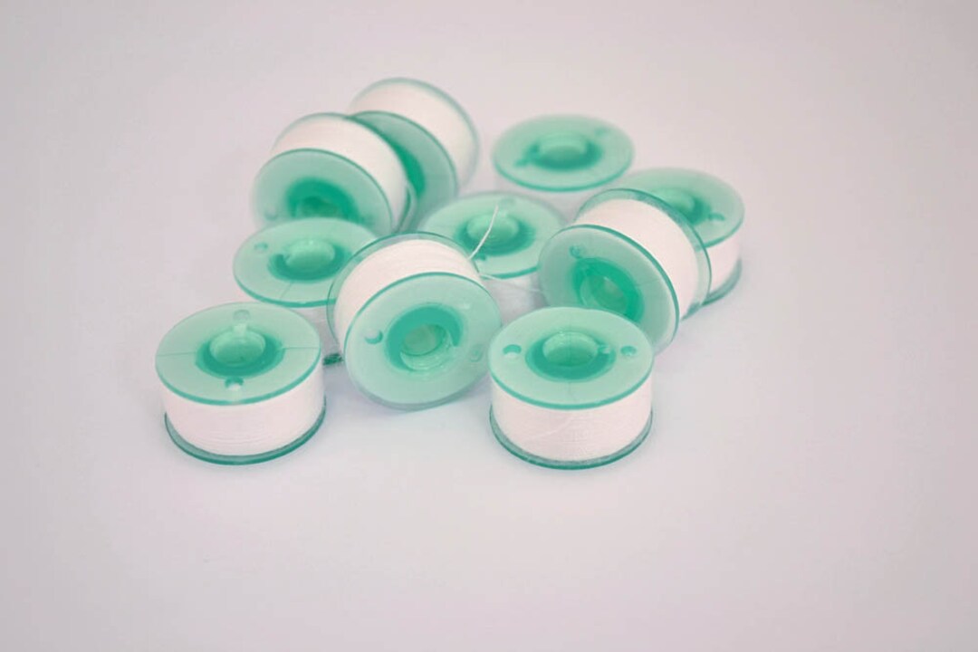 Brother Prewound Set 10 Bobbins Sewing Machine for Embroidery Only ...