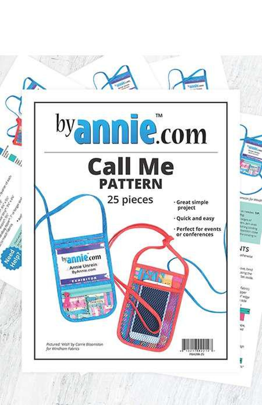 By Annie Call Me Pattern Only Quilting Sewing Patchwork No Cover - Etsy