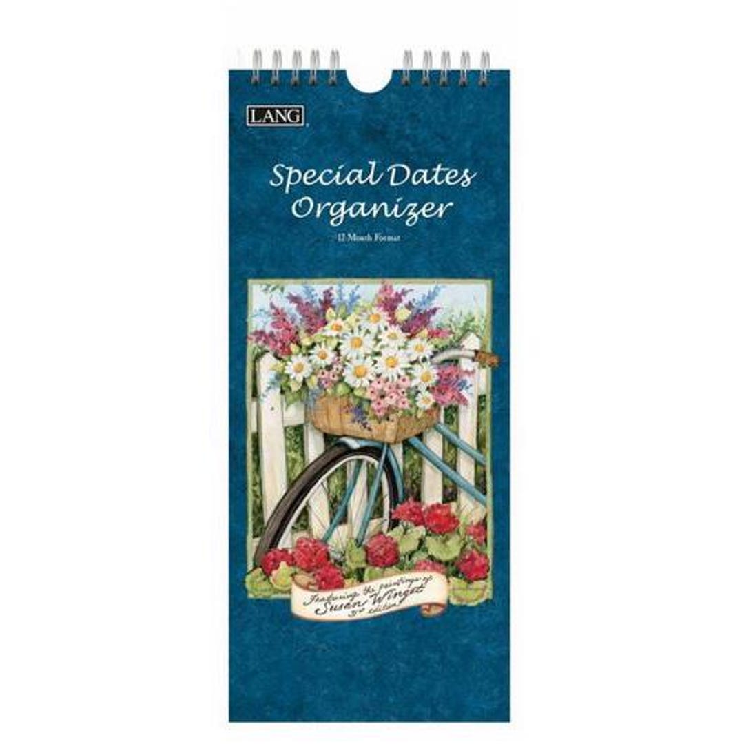 Lang Special Date Organizer Heart and Home Perpetual Calendar - Etsy