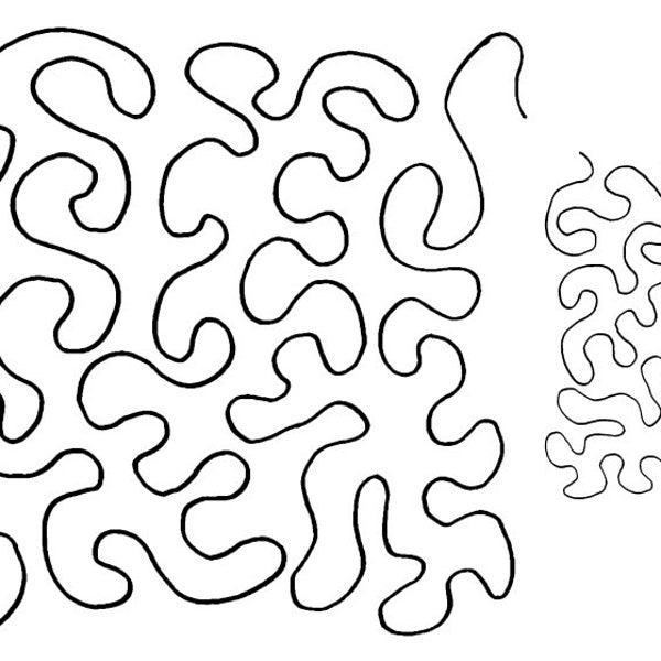 Quilting Full Line Stencil - Etsy