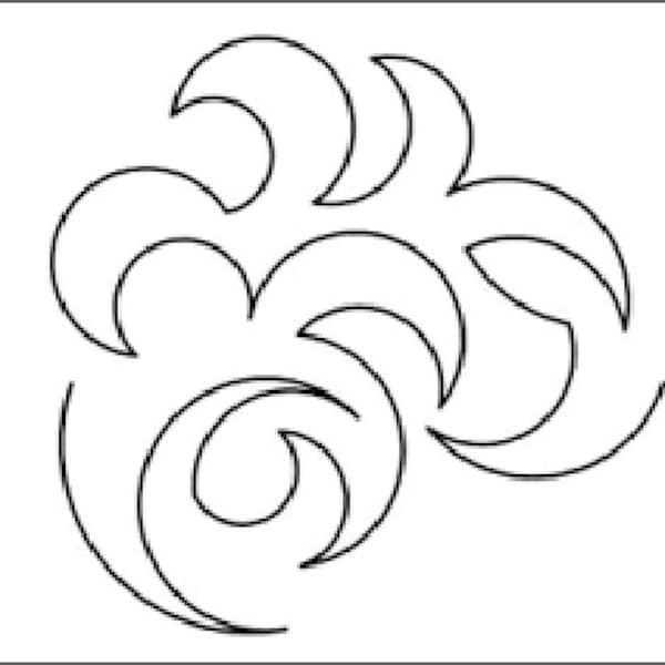 Quilting Full Line Stencil - Etsy