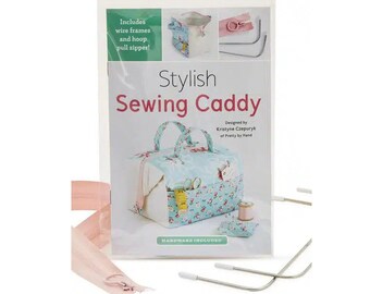 Stylish Sewing Caddy Kit, Pattern and Hardware, Designed by Kristyne ...