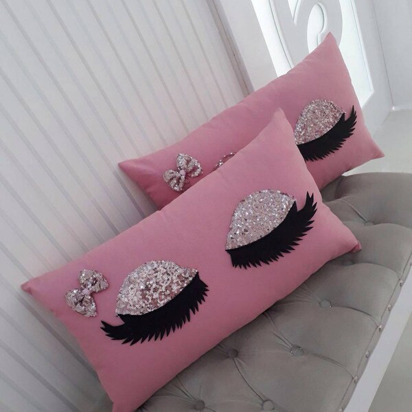 Eyelash Pillow - Etsy