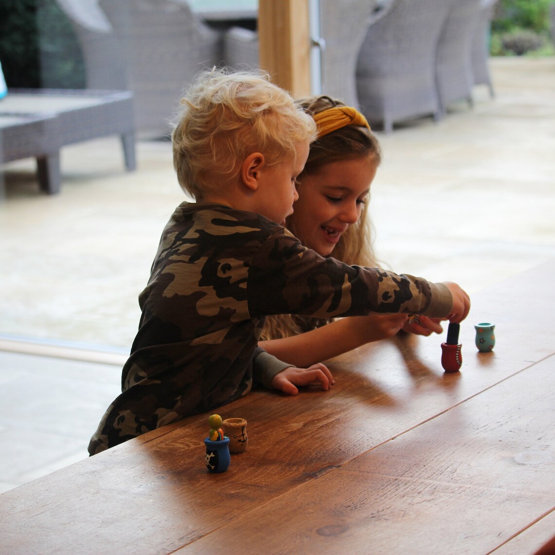 Wooden Mouse Peg Doll and Pot | Etsy