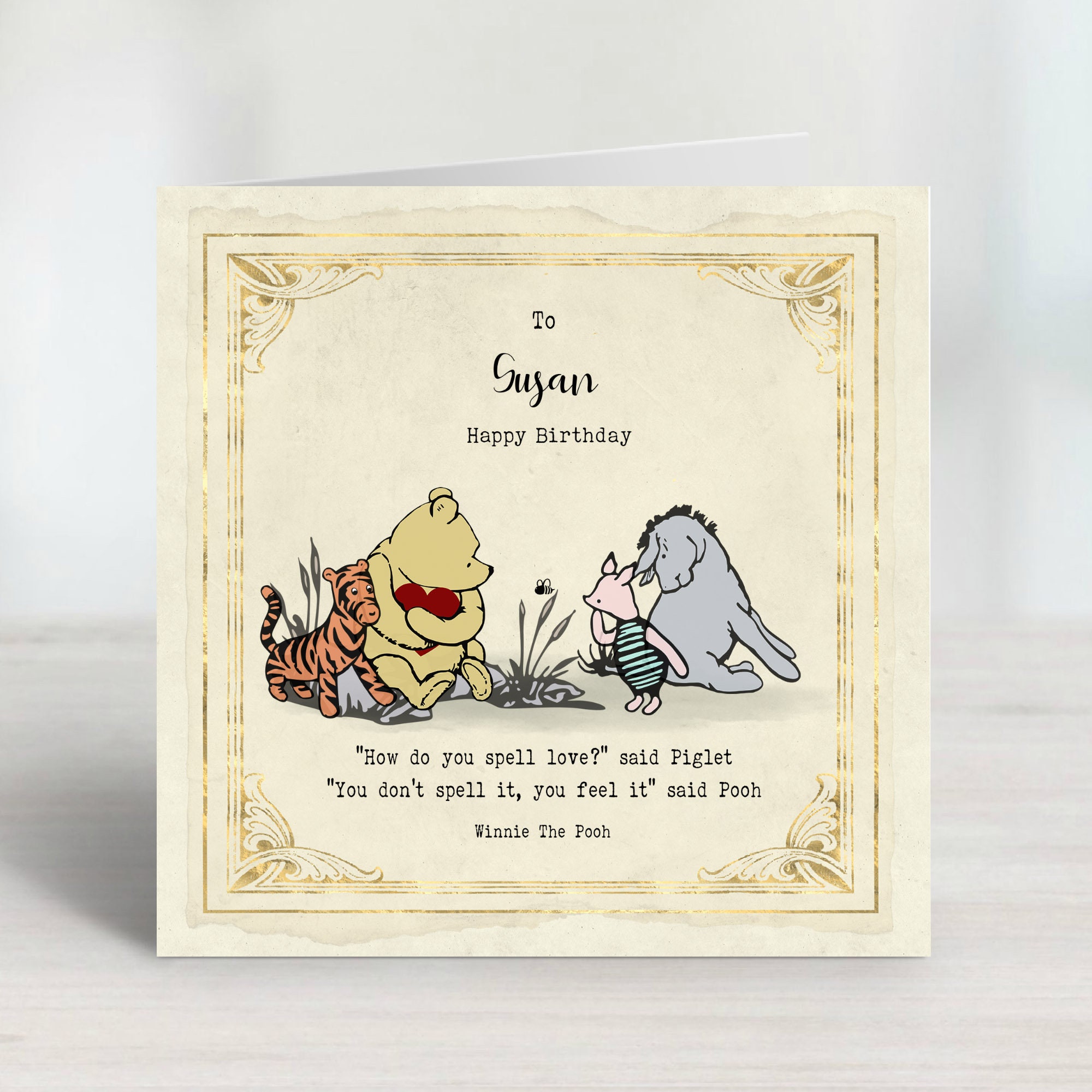 Winnie The Pooh And Friends Birthday