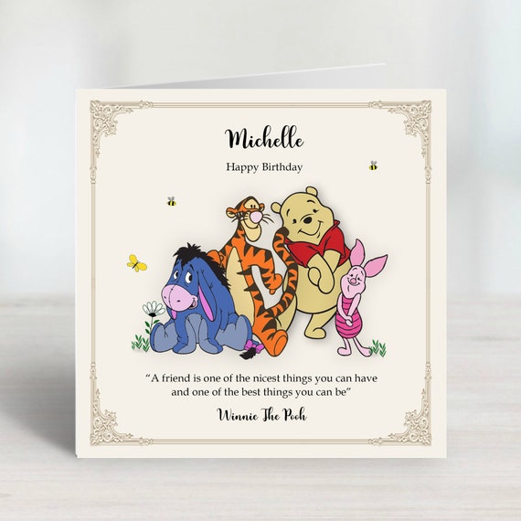 Winnie The Pooh And Friends Birthday