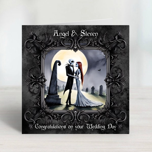 Jack and Sally Wedding - Etsy