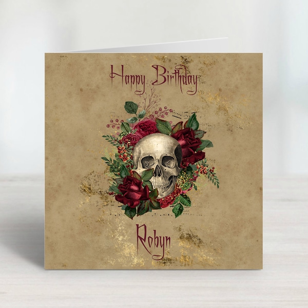 Personalised Wiccan Birthday Card - Etsy UK