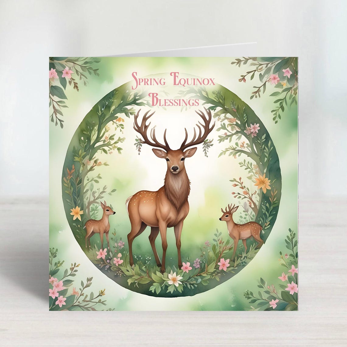 Spring Equinox Greeting Cards for Pagan, Wicca, Gaelic Festivals and ...