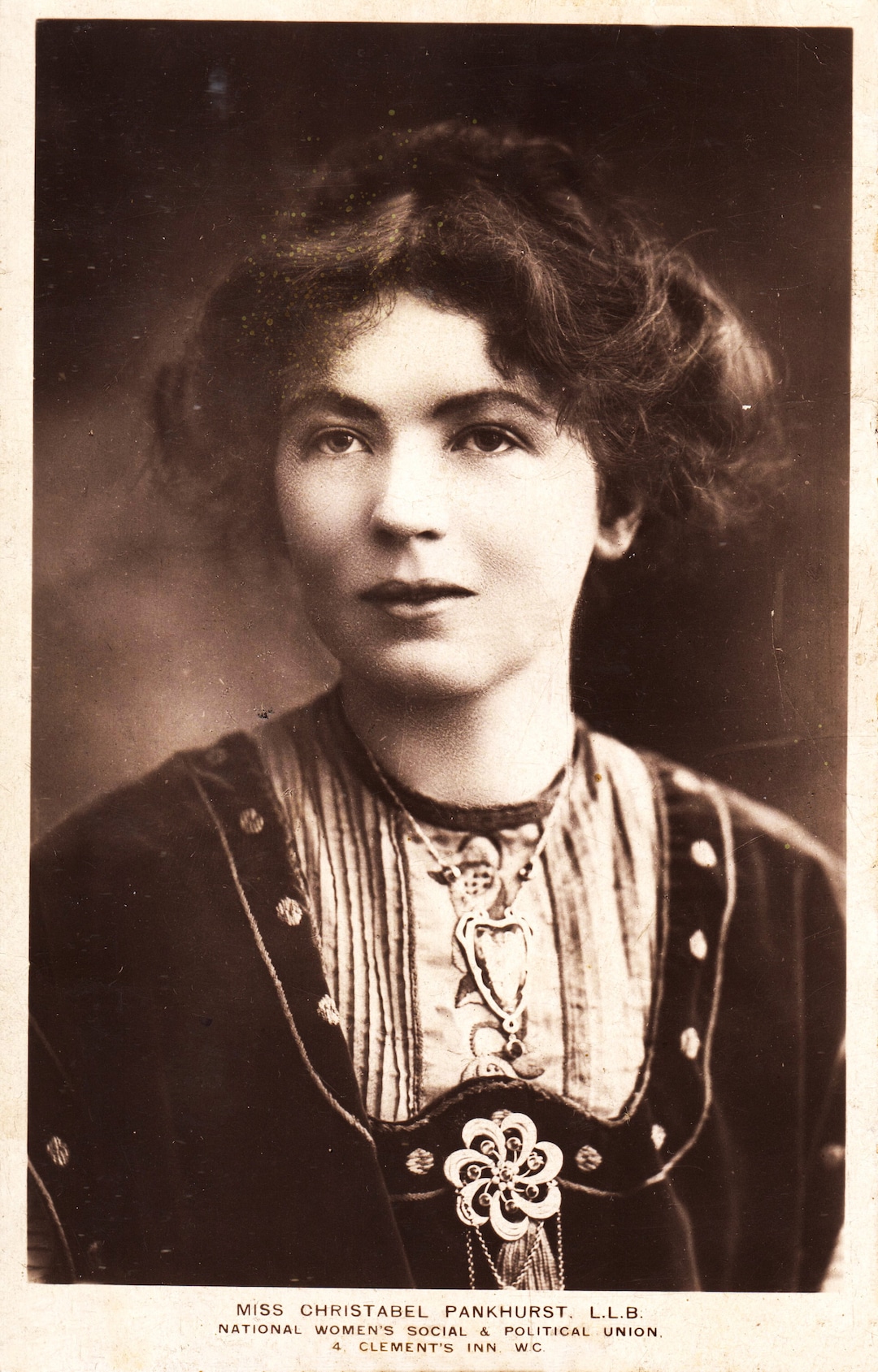 Reproduction of Suffragette Postcard CHRISTABEL PANKHURST - Etsy