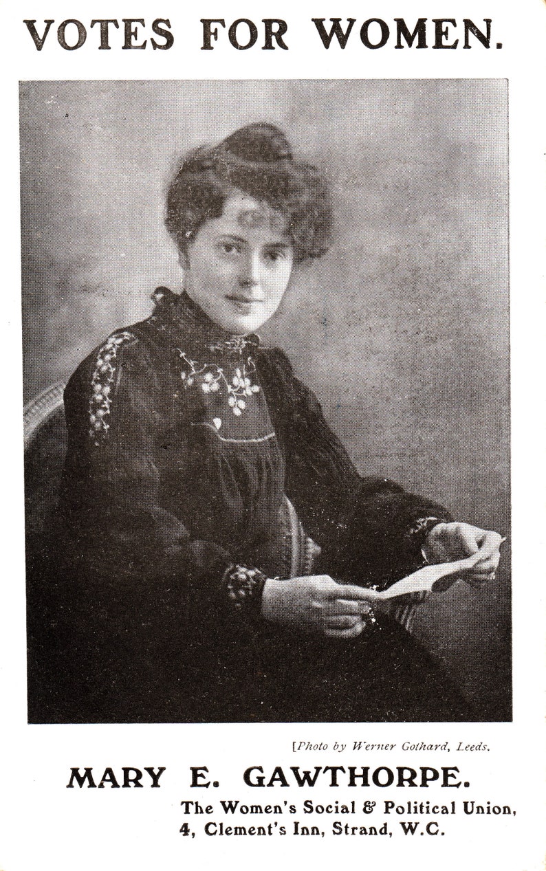 Set of Five Reproductions of Suffragette Postcards WSPU WOMEN - Etsy