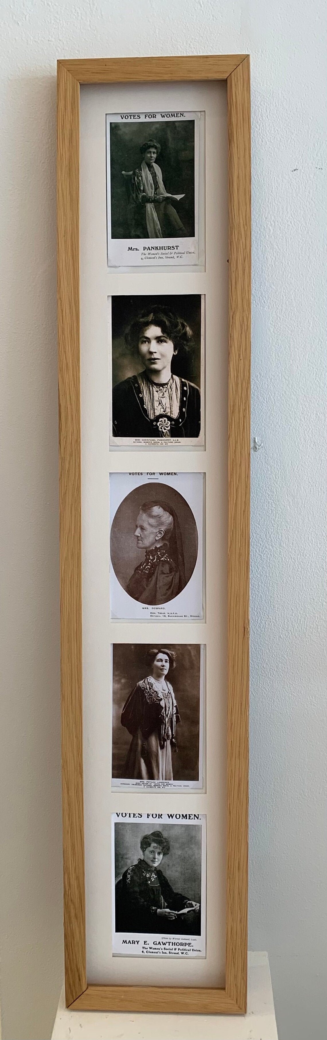 Set of Five Reproductions of Suffragette Postcards WSPU WOMEN - Etsy