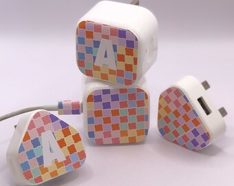 Personalised Rainbow Sunset Charger Sticker | Custom Name Labels for ...