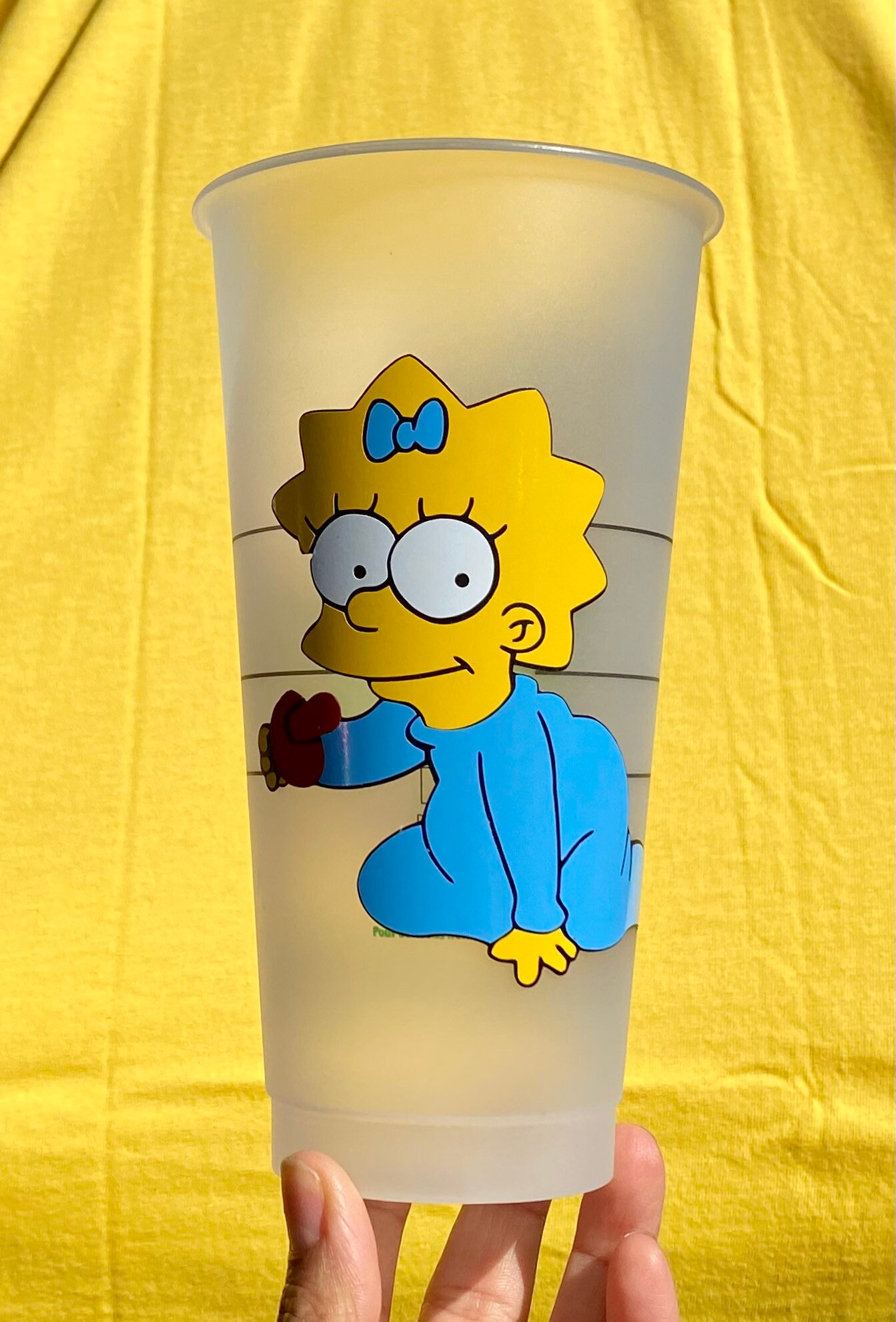 The Simpsons Starbucks Customized Cup - Etsy