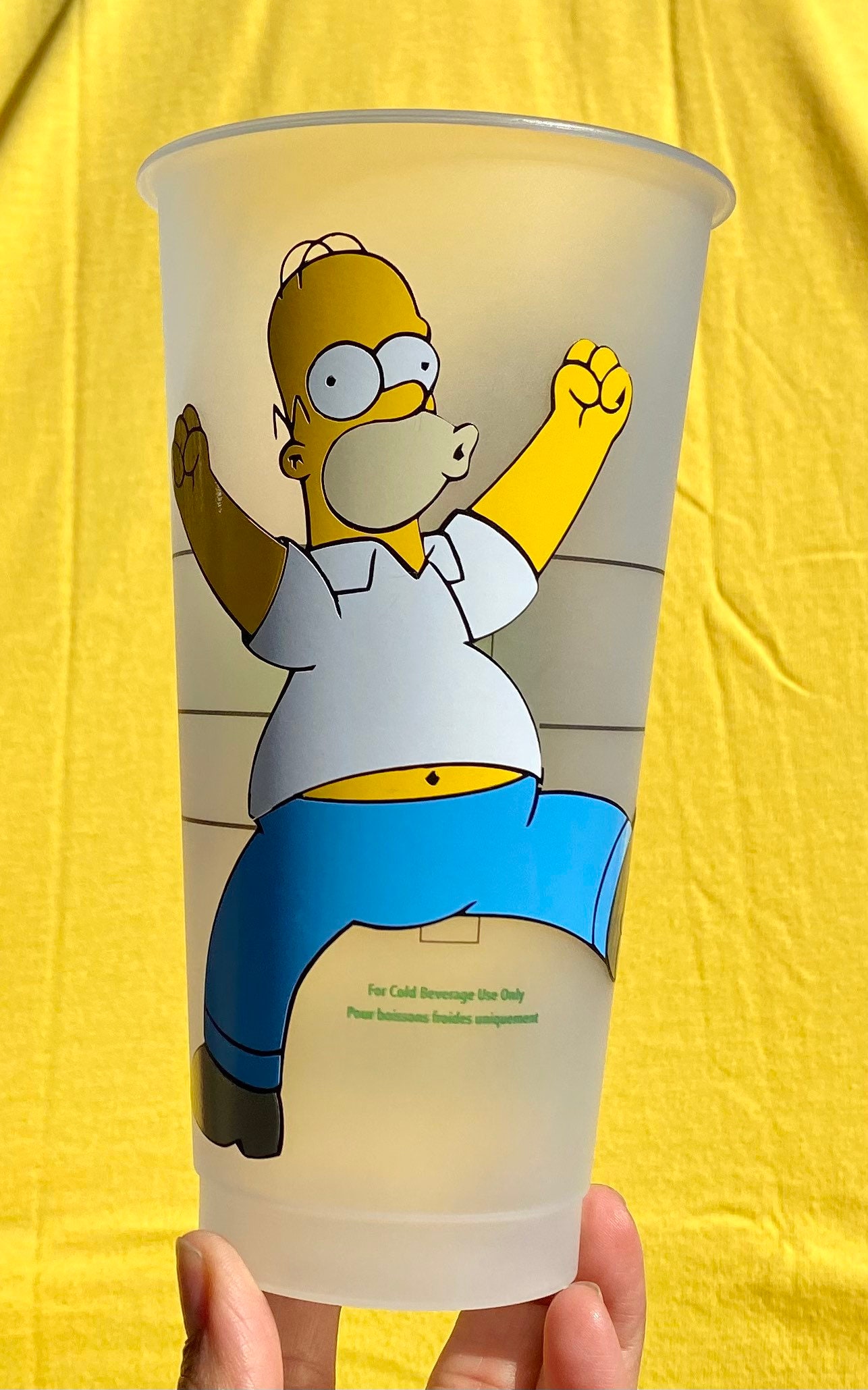 The Simpsons Starbucks Customized Cup - Etsy