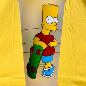 The Simpsons Starbucks Customized Cup - Etsy