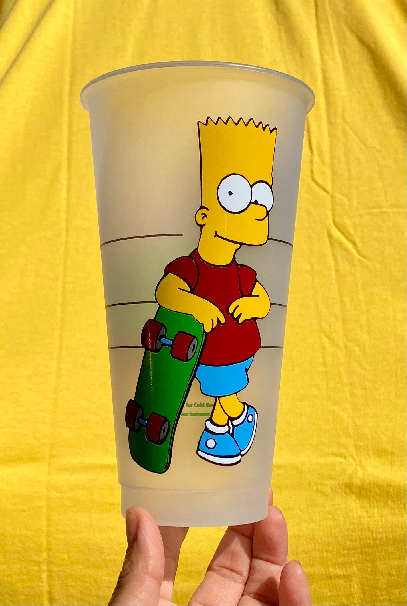 The Simpsons Starbucks Customized Cup - Etsy