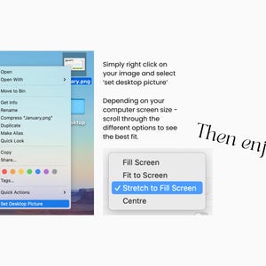 2025 Desktop Wallpaper mit Kalender Schwarz Basic Simple Modern Theme ...