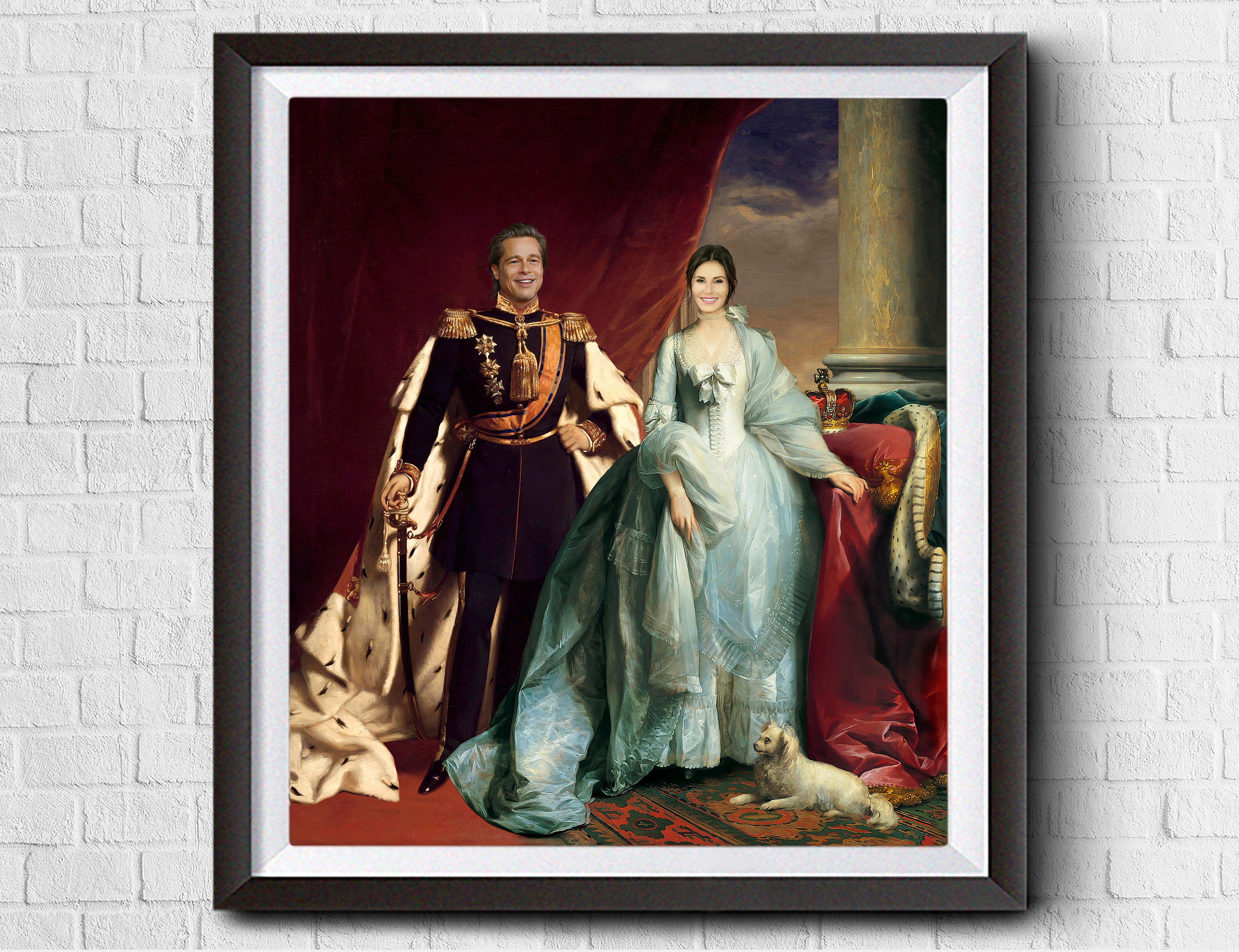 Custom Historical/royal/regal Family Portrait, Valentines Day Gift ...