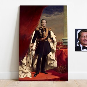 Custom Historical/royal/regal Human Portrait From Photo, Birthday Gift ...