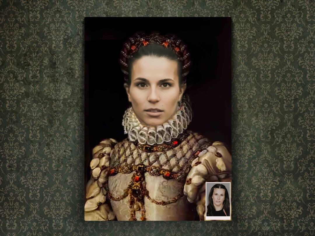Custom Historical/royal Human Portrait, Renaissance Portraits ...