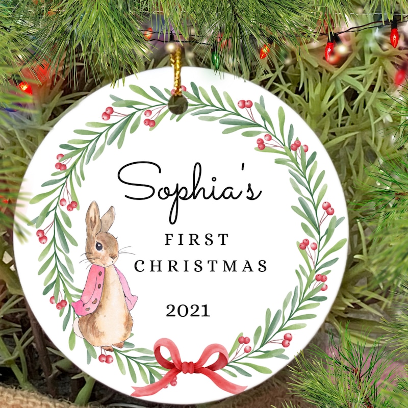 Rabbit Ornament - Etsy