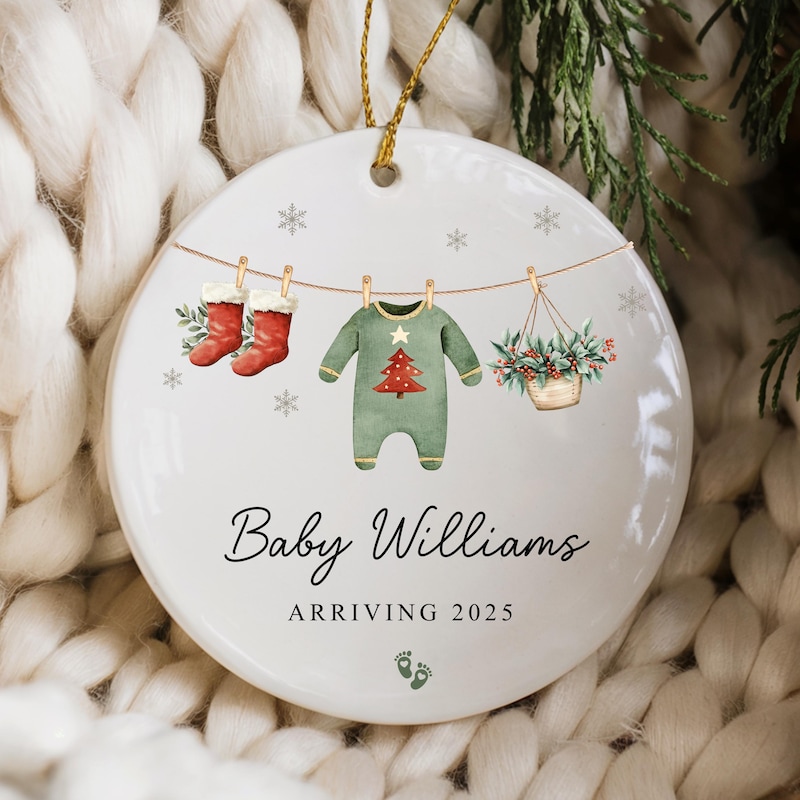 Expecting Ornament - Etsy