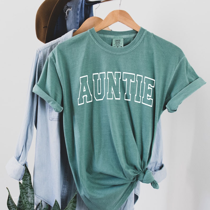 Comfort Color Aunt Shirt, Auntie Shirt, Aunt Shirt, Pregnancy ...