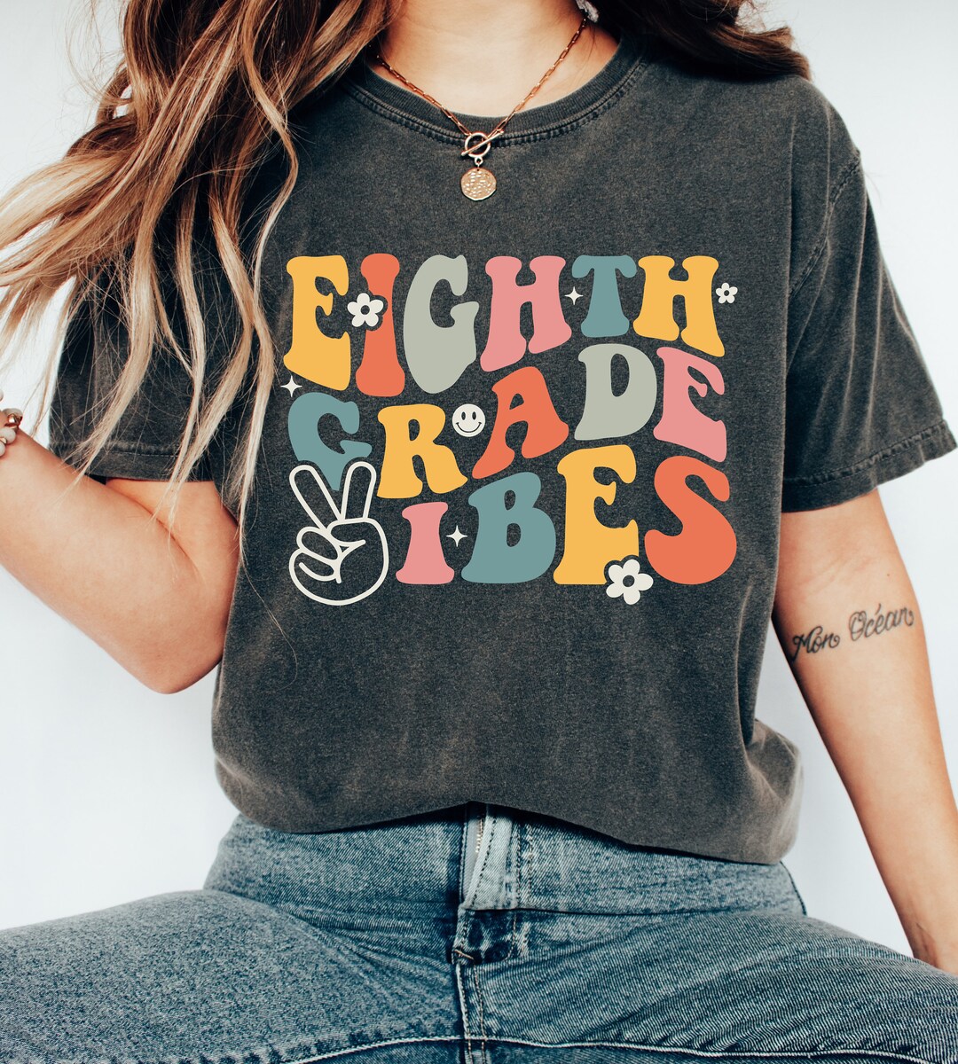 Eighth Grade Shirt, Back to School Teacher Shirt, Eighth Grade Teacher ...