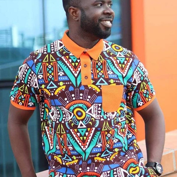 Ankara Shirt - Etsy