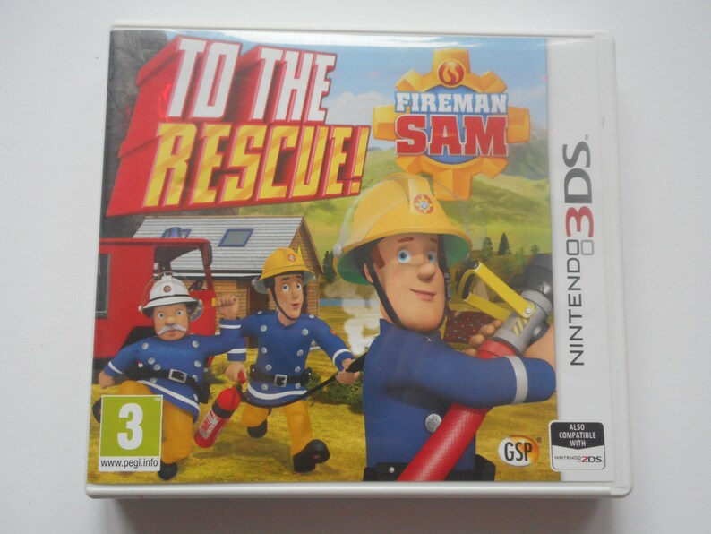 Fireman Sam to the Rescue (3DS) - Etsy