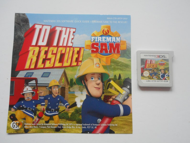 Fireman Sam to the Rescue (3DS) - Etsy