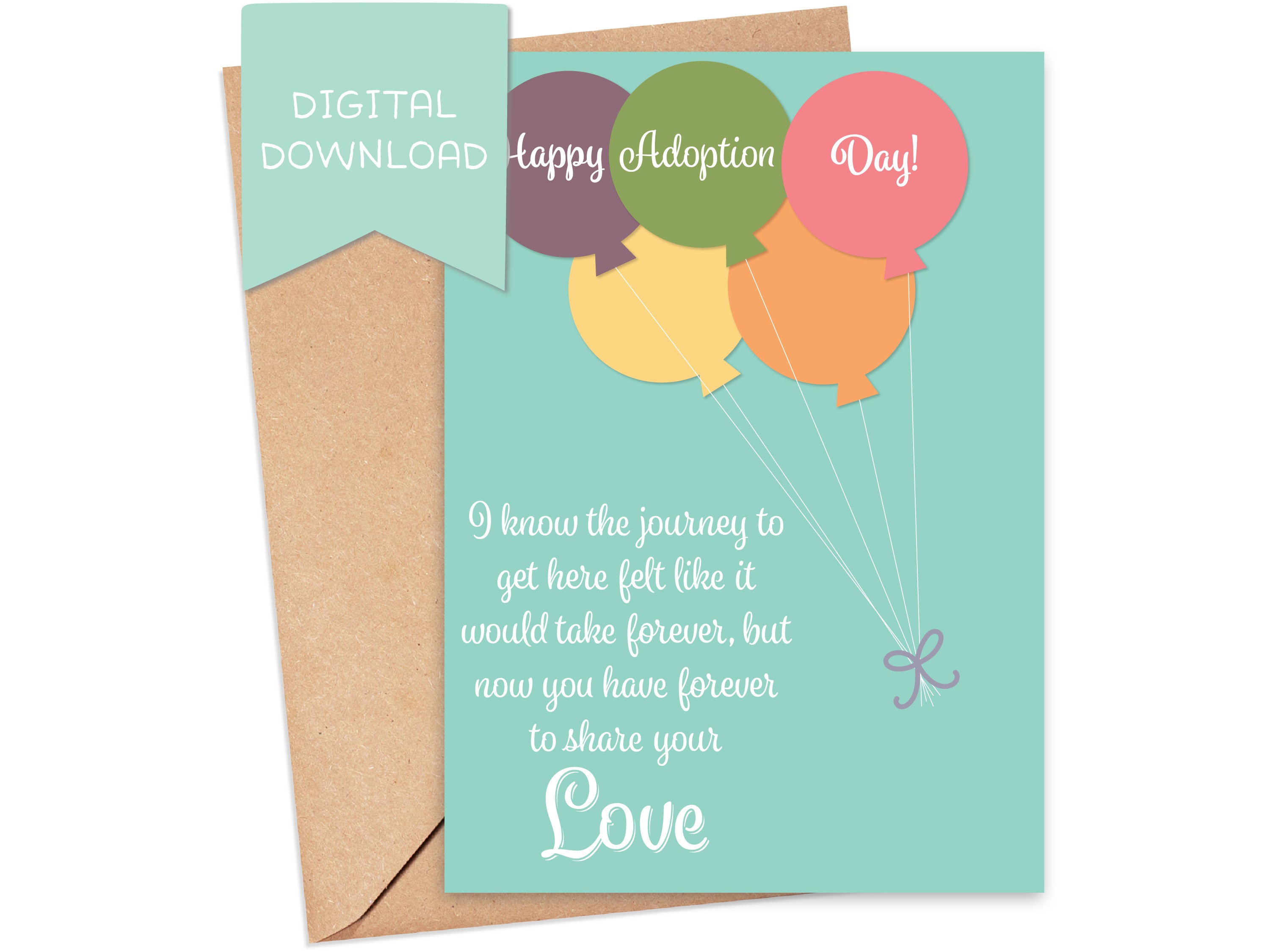 Adoption Day Card, Congratulations Adoption Card, Congrats on Your ...