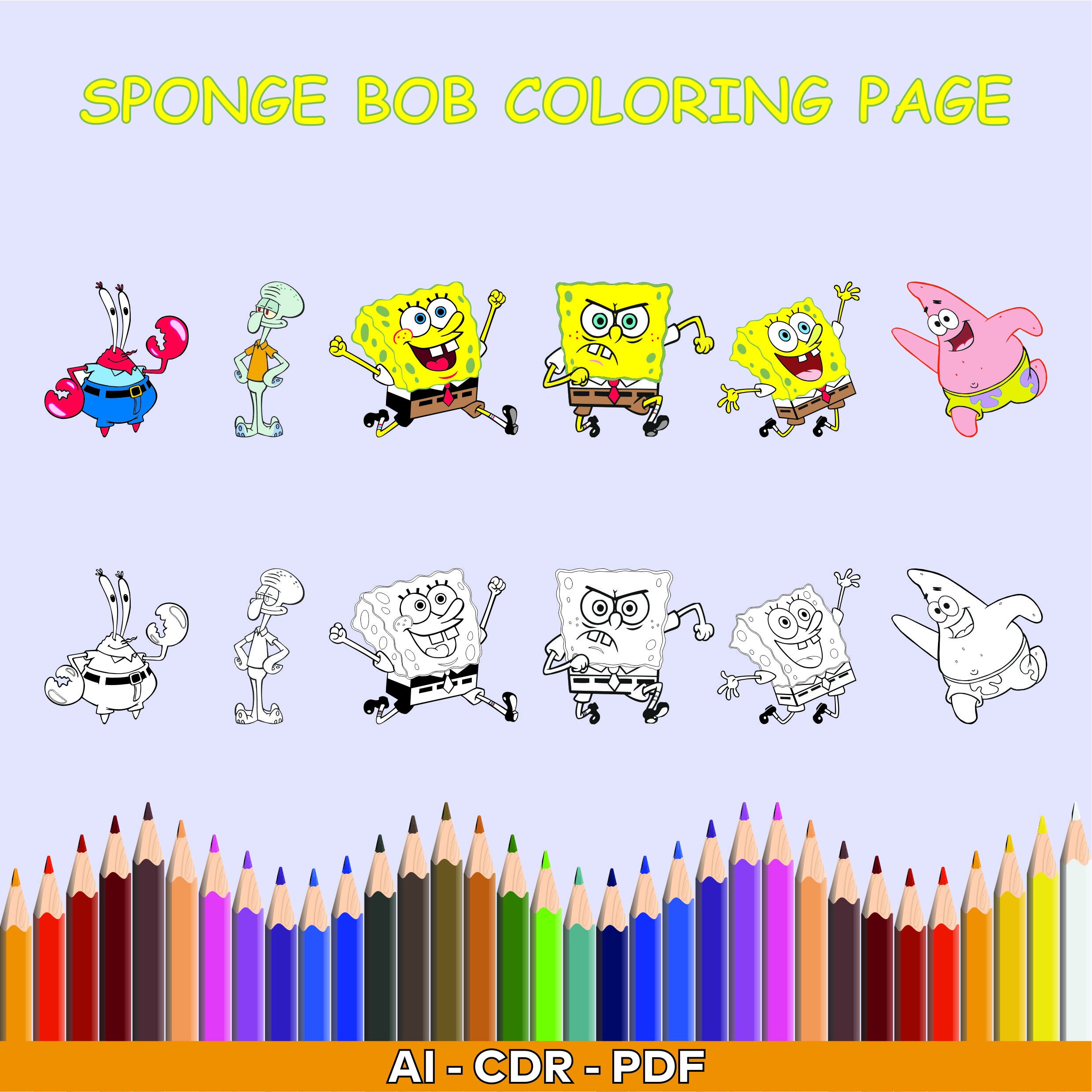 Spongebob Doodlebob Coloring Pages