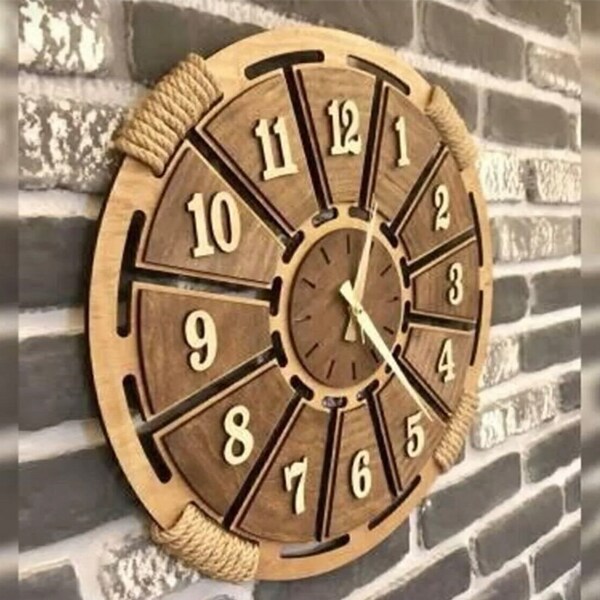 Laser Cut Clock - Etsy