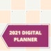 2021 DIGITAL PLANNER - Etsy