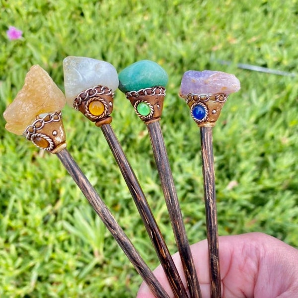 Crystal Stone Stick - Etsy