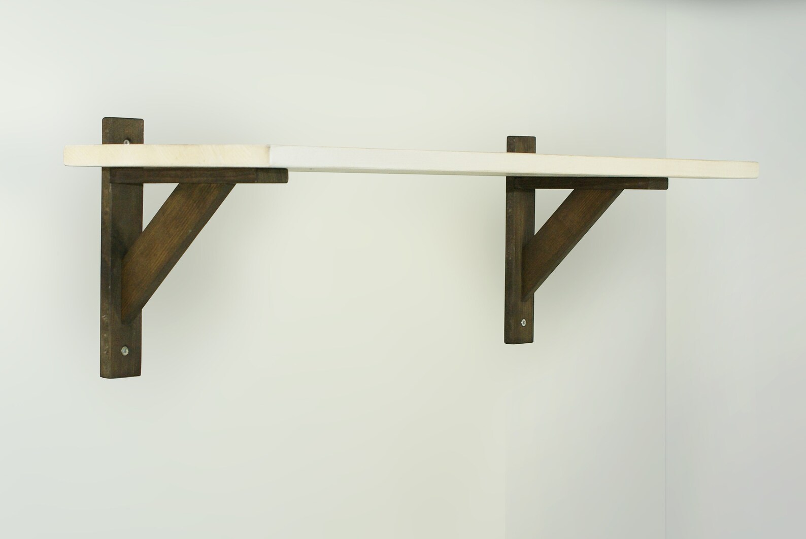 Wooden Bracket for Floating Shelf Wall Wood Shelf Brackets - Etsy