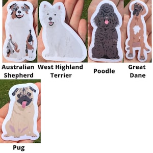 Dog Stickers, Dog Breed Sticker, Puppy Sticker, Stickers, Gift Ideas - Etsy