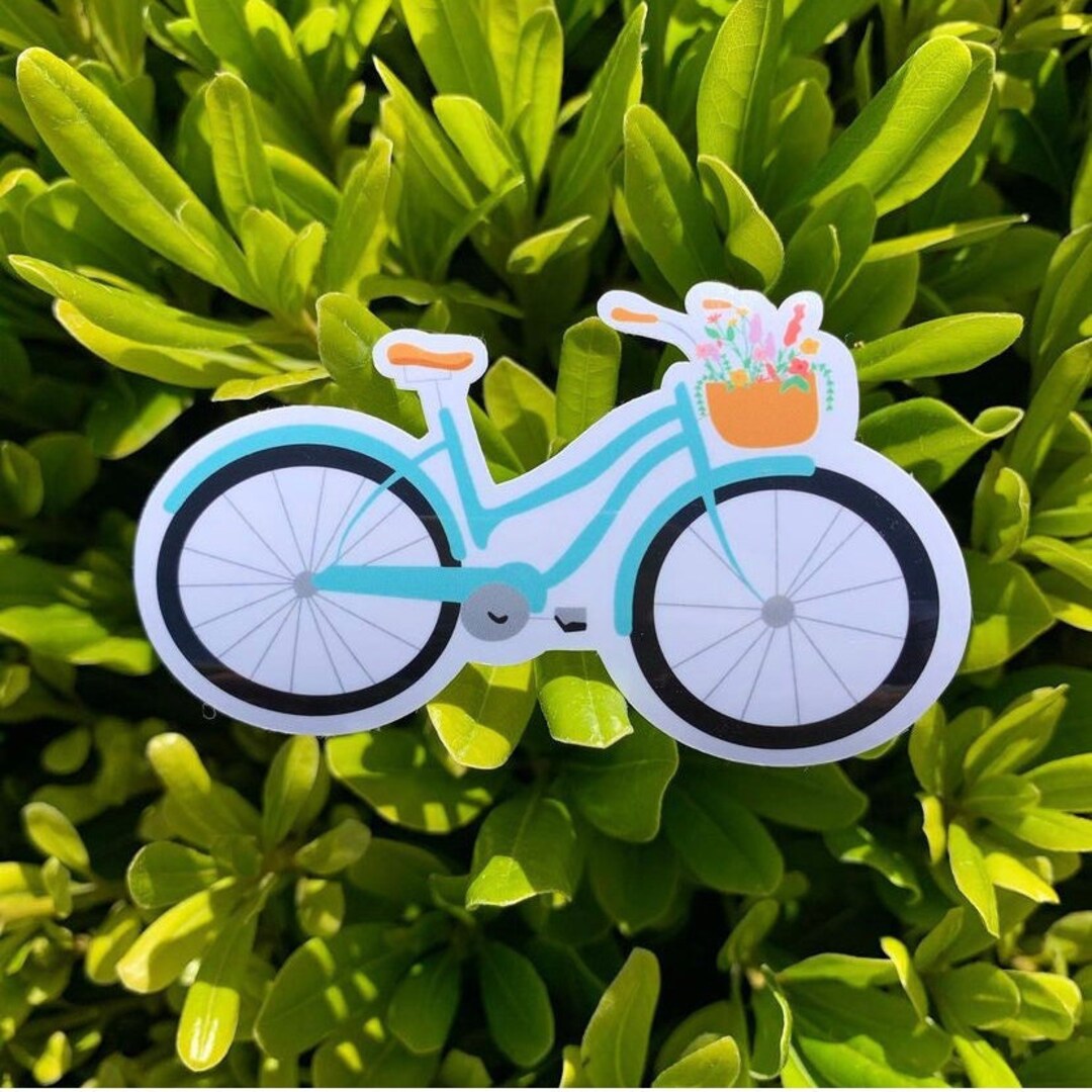 Vintage Bicycle Sticker - Etsy