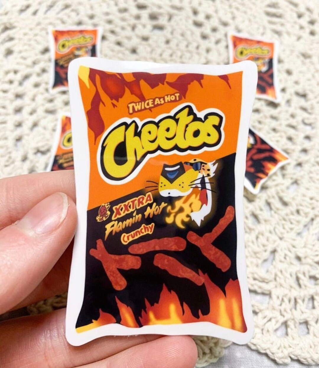 Hot Cheetos Sticker - Etsy