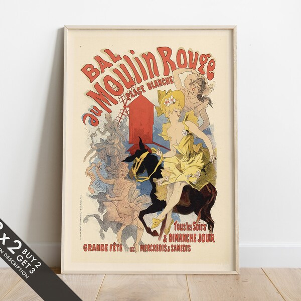 Moulin Rouge Poster - Etsy
