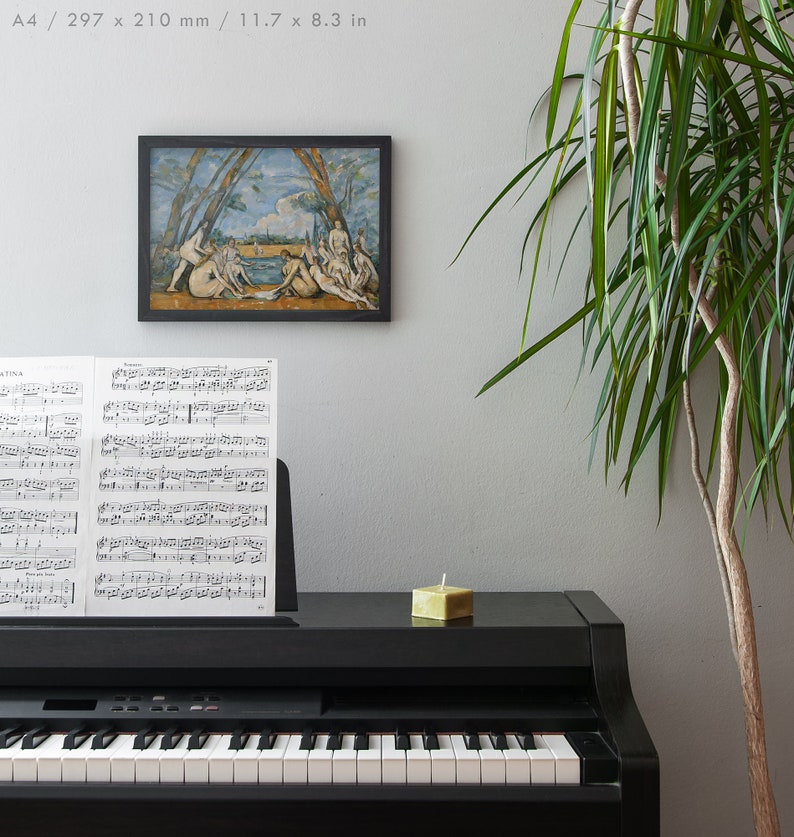 Les Grandes Baigneuses Paul Cézanne Art the Large Bathers - Etsy Canada