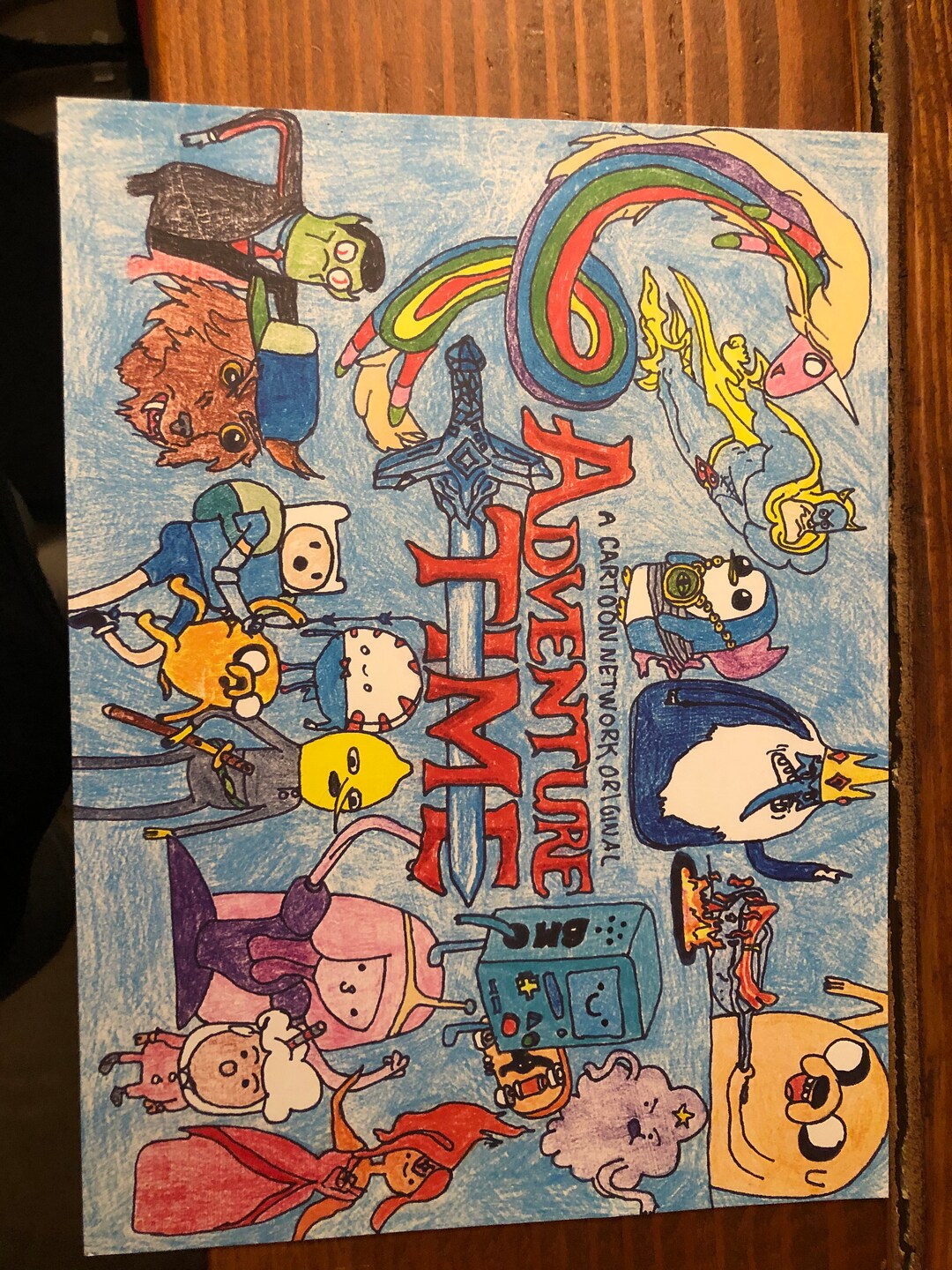 Adventure Time Early 2000s Custom Cartoon Art - Etsy Singapore