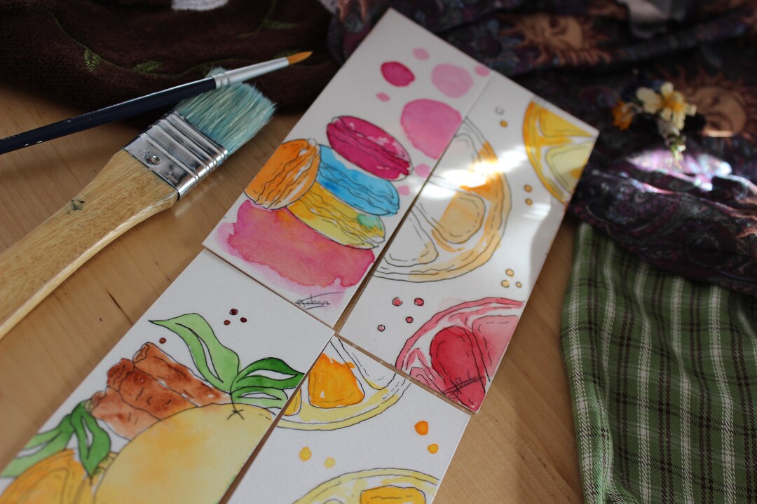Food Bookmarks / Food Bookmark - Etsy