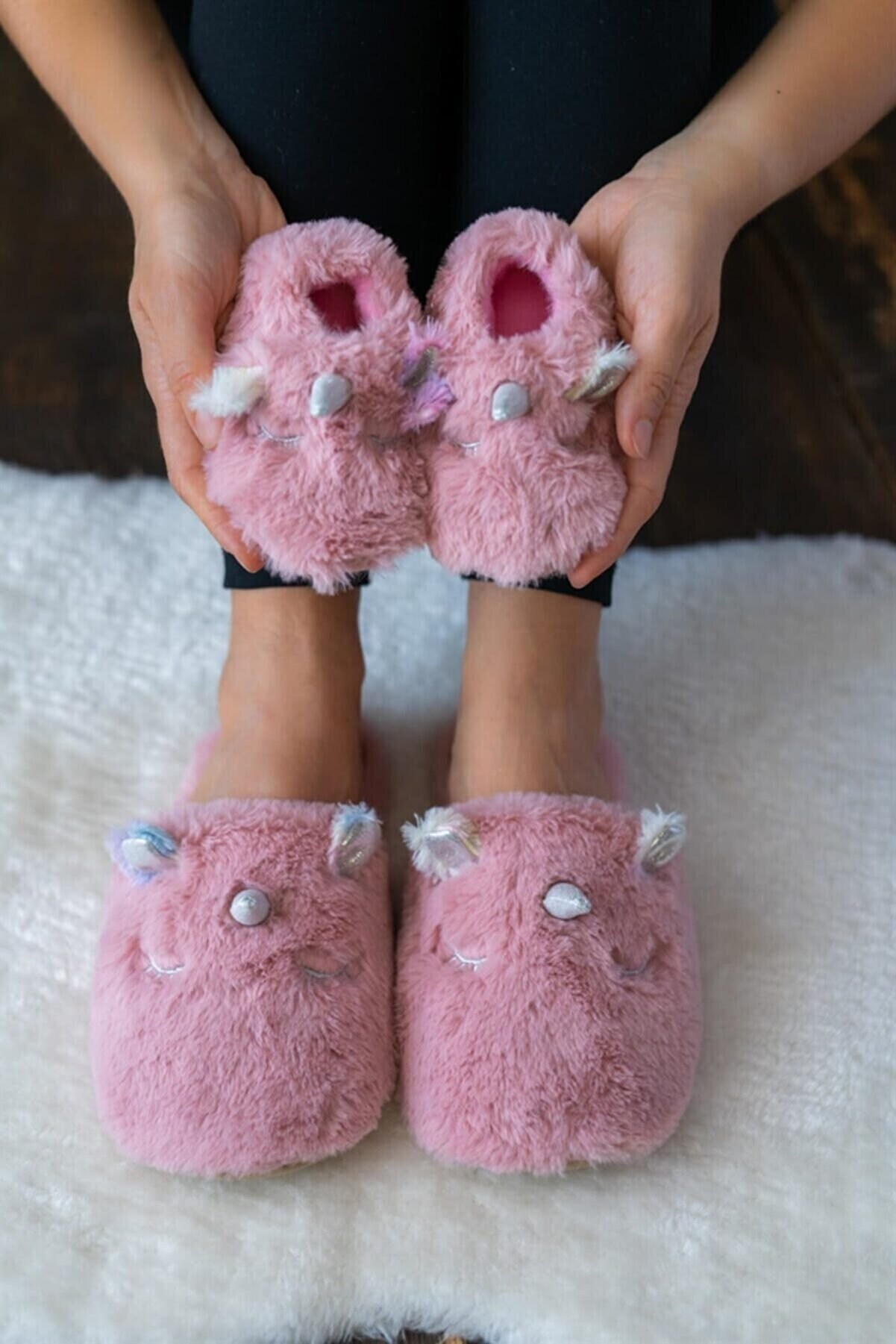 Matching Mom and Baby Slippers - Etsy